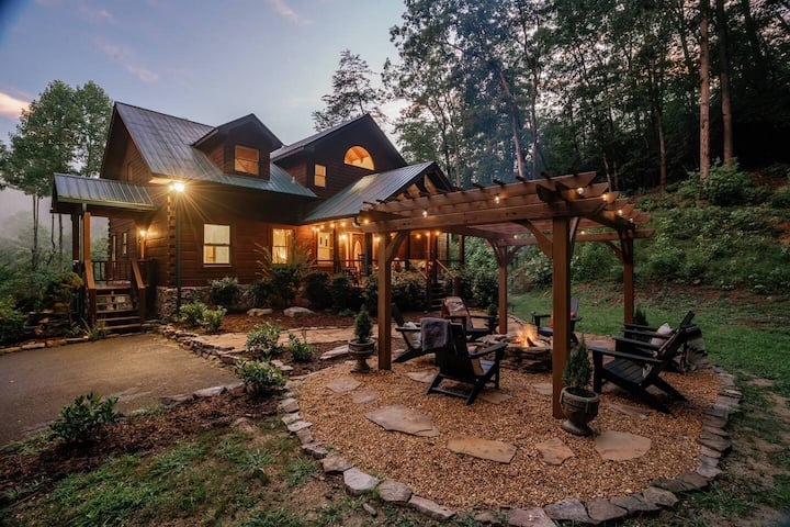 Cabin On 9 Acres: Theater|game Rm|hiking|10m To Dt - Georgia, GA