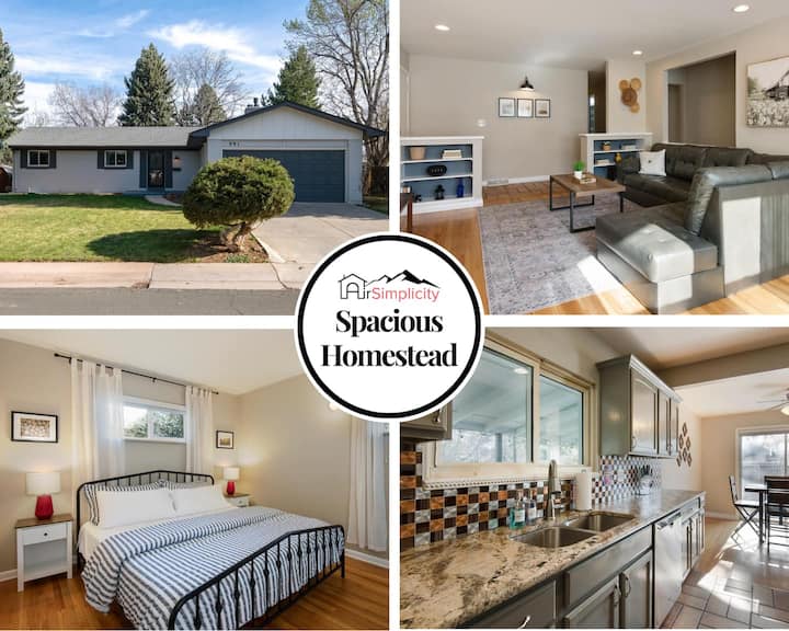 Spacious Home W/ Fireplace & Game Den - Centennial, CO