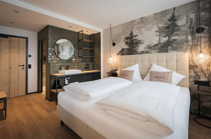 Neu Doppelzimmer Sternenhimmel, Frühstücksbüffet - Wagrain