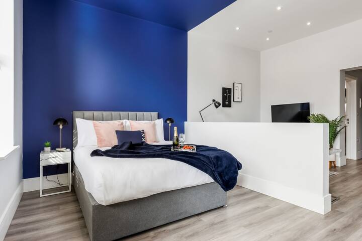 Comfy Seaside Studio Apt W/ Free Gym & Wi-fi - Dorset
