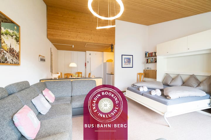 Chasa Trü No. 8: Idyllic 2.5-room Flat In The Trü - Ardez