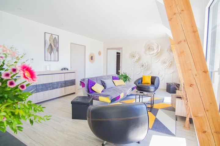 -Full- Magnifique T3, Terrasse Vue Mer Et Garage - Concarneau