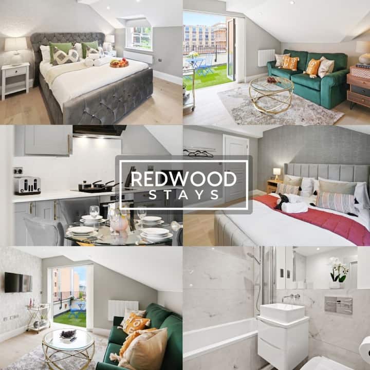 Modern Town Center Apartment | Balcony Access - Henley-on-Thames