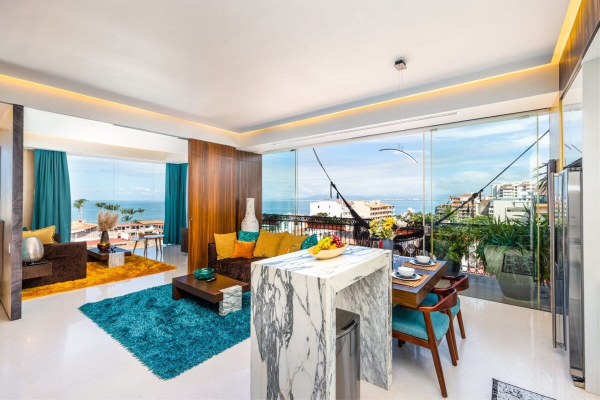 Ocean View! Best Rooftop Pool In Romantic Zone! - Condominiums for Rent ...