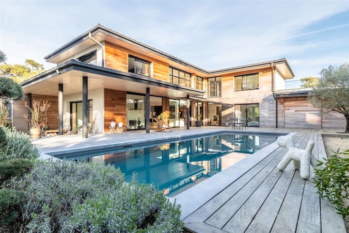 Villa Des Pins, Design, Près Des Plages, Piscine Au Calme - Anglet