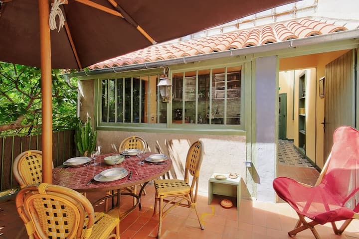 La Havanaise, Maison Jardin Privatif Plein Centre. - セート