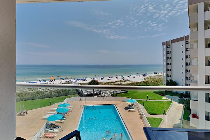 Regency Towers #507 East | Balcony, Gulf Views! - Pensacola Beach, FL
