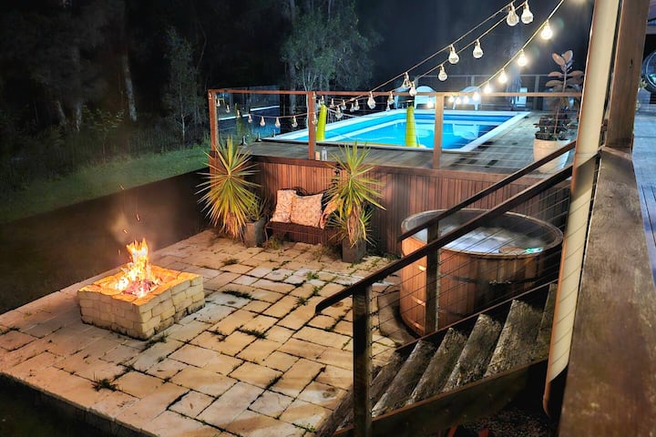 Private, Country Retreat, ŵ Pool, Spa, Fire Pit. - Brisbane