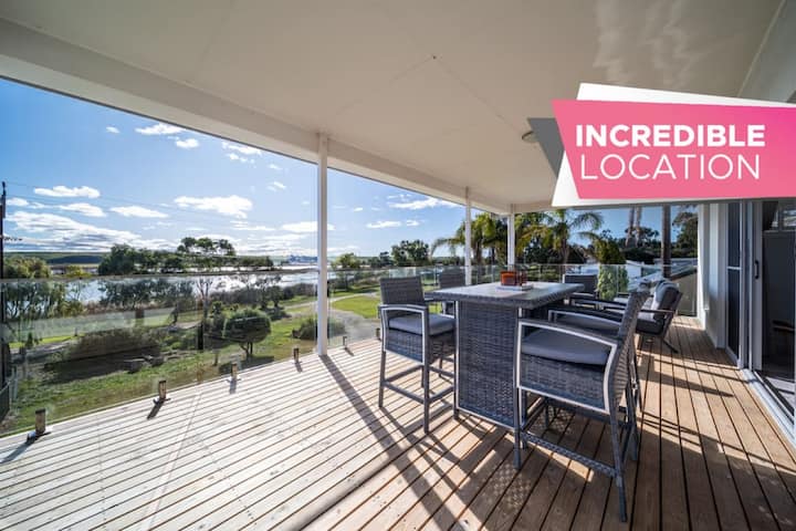 Riverglades View Riverfront Wifi 4br Family - Murray Bridge