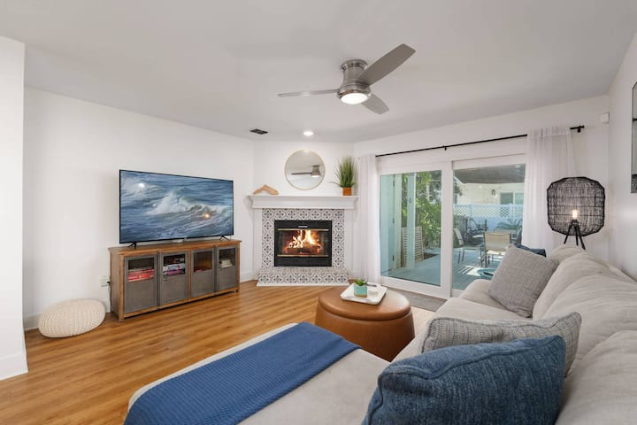 Beachy Dreams- 2 Blocks To Beach! Wagon - Firepit - Jacksonville Beach, FL
