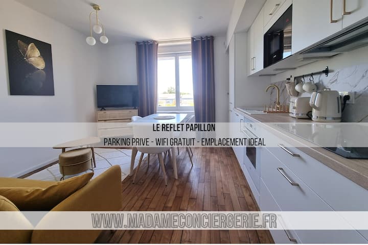 Le Reflet Papillon Par Madame Conciergerie - Bruz