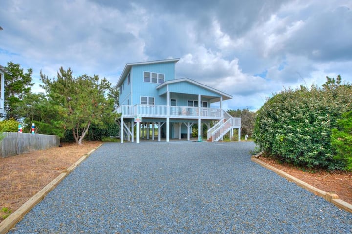 Carolina Sunshine: Oceanview House At Holden Beach - Holden Beach, NC