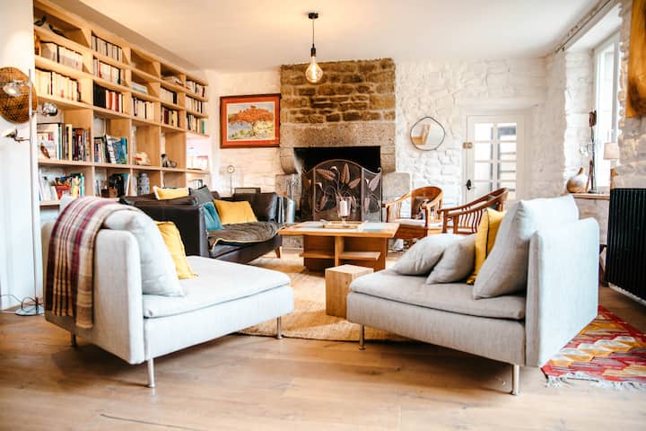 Magnifique Maison Pour 8 Avec Jardin - Plouguerneau