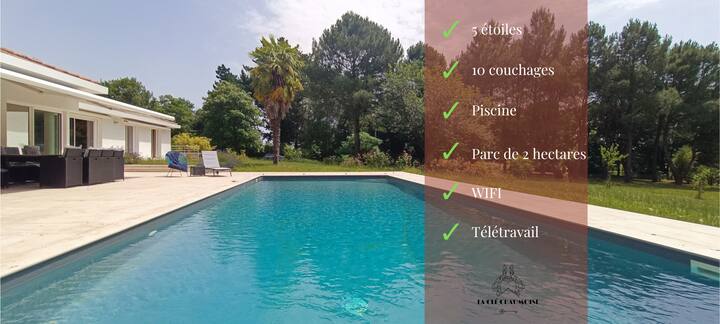 Magnifique Villa 5* Avec Piscine Privée Chauffée. - La Roche-sur-Yon