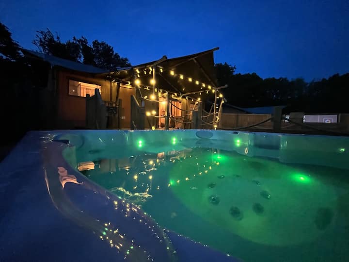 Tente-premium-salle De Bain Privée-vue Sur Jardin - Tenby