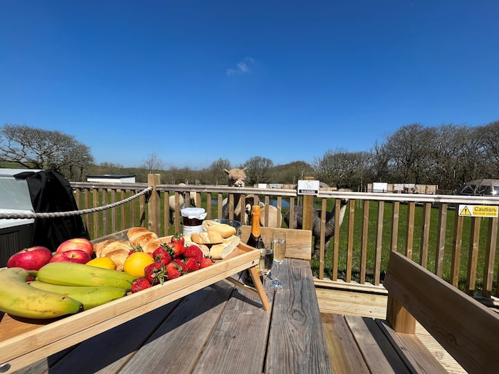 Tente-premium-salle De Bain Privée-vue Sur Jardin - Tenby