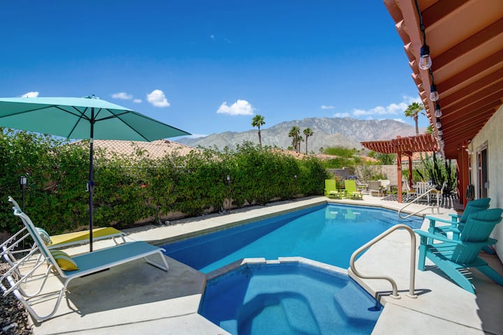 Ranch Oasis | Pool, Hot Tub, Firepit, Views | Gobi - Palm Springs, CA