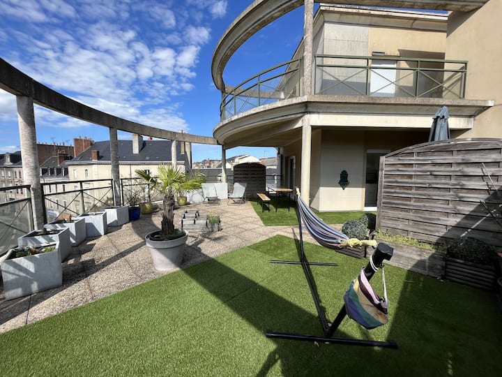 Le Roof Top - Hyper Centre - Double Garage - 6p - Le Mans