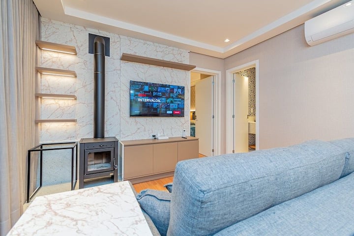 Rosa Apartamento Residencial Dom 303 - Canela