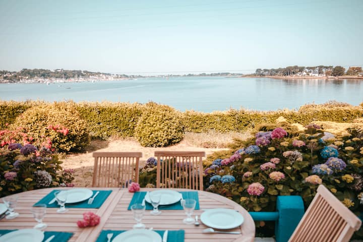 Maison Sur Le Port - Vue Sur L'aber Wrach Pour 6 - Landéda