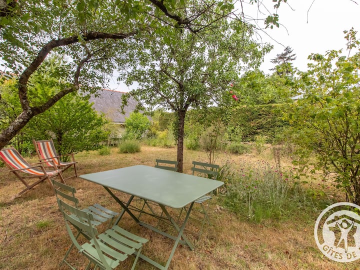 Encantadora Casa Del Siglo Xv Con Jardín Cerca Del Loir Ideal Para Ciclismo Y Escapadas Familiares - Beauvau
