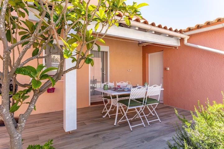 Gruissanne - Maison Avec Piscine, à 150m De La Plage - Gruissan