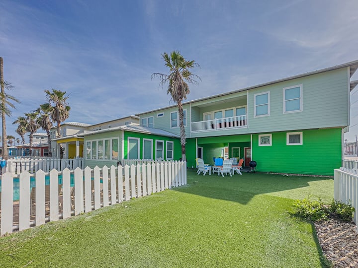 Bcl4 Private Pool, Pet Friendly, Walk To The Beach - Port Aransas, TX