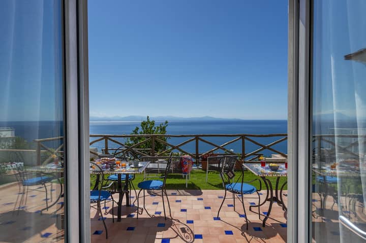 Villa Euriclea - Mediterranean Sea View Garden - Praiano