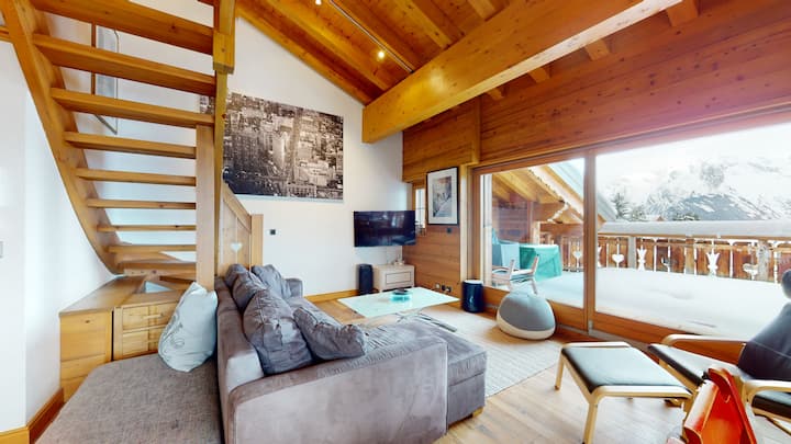Terrasses Du Paradis 7a Luxe & Center Apart 7 Pers - Nendaz