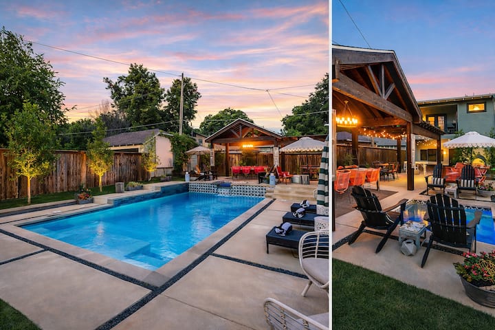 Private Pool & Spa | Near Stockyards & Tcu - Stop 6 - Fort Worth