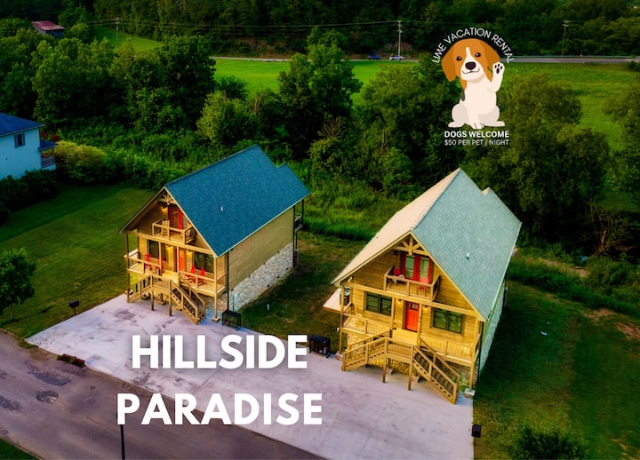 Cozy Twin Cabins Getaway - Perfect For Big Family - Pigeon Forge, TN