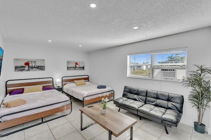 Large 2 Bed Studio Close To Beach & Hard Rock Ha03 - Dania Beach, FL