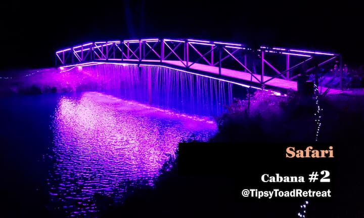 Safari Cabana At Tipsy Toad Retreat - Splash Park, Springtown