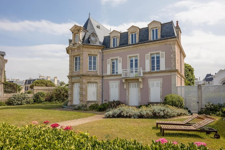 Villa Les Hirondelles - Appartement Avec Jardin Front De Mer - Saint-Aubin-sur-Mer