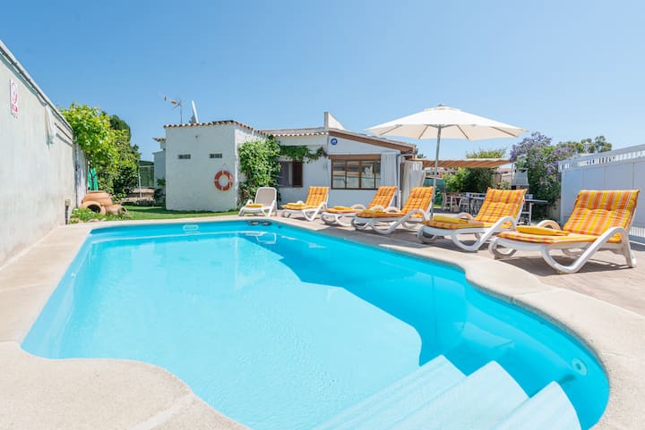 Villa Luna For 6 With Pool At The Beach - Alcúdia
