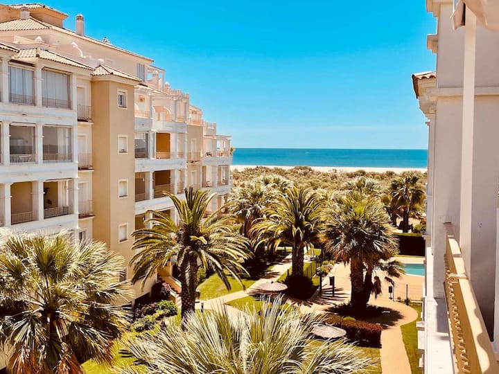 Apartamento Con Terraza Y Vistas Al Mar - 1ª Línea - Islantilla