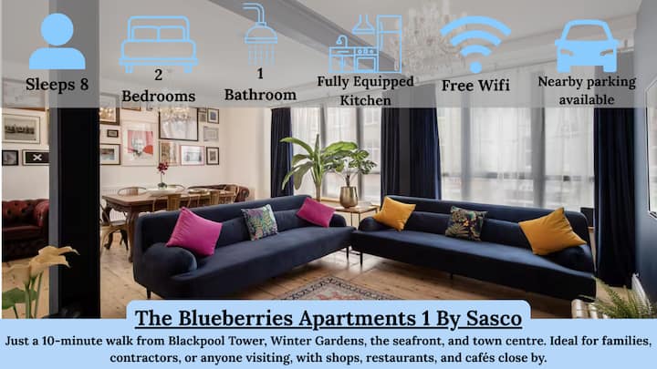 Appartement-salle De Bain Privée-blueberries 1 - Blackpool