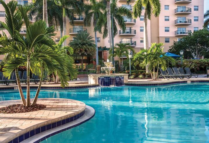 Wyndham Palm-aire | Studio Pool & Resort Access - Tamarac, FL
