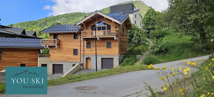Chalet Cocooning En Triplex 8 Pers. Centre Station - Saint-Jean-d'Arves