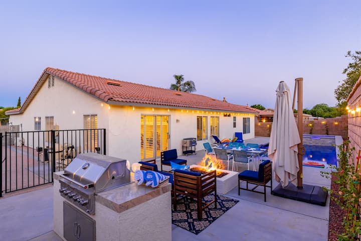 Santorini! Spa & Pool! 1.9 Miles Walk To Chella - Indio, CA