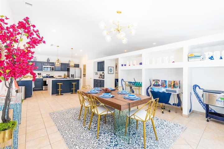 Santorini Desert Oasis | Spa & Games| Pool - Indio, CA