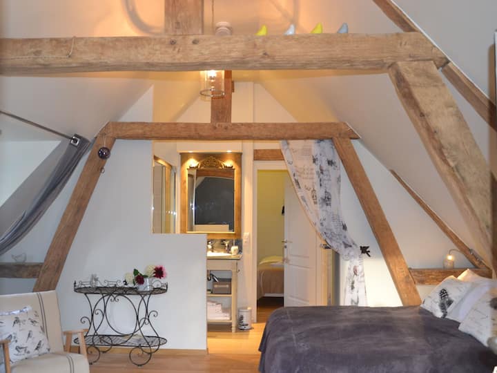 Suite 2chambres+cuisine Maison D'hôtes La Bihorée - Lisieux