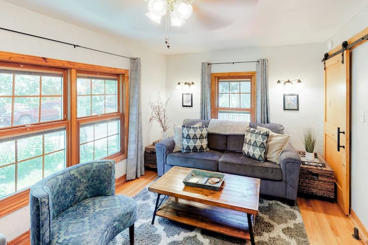 Walkable 1br | Fireplace | Patio - ボーズマン, MT