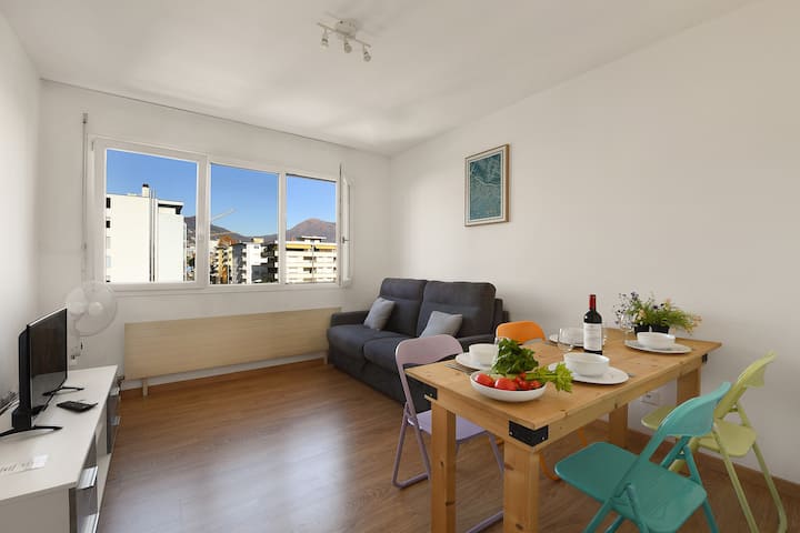 Santi Apartment Few Min From Lake - Happy Rentals - 루가노