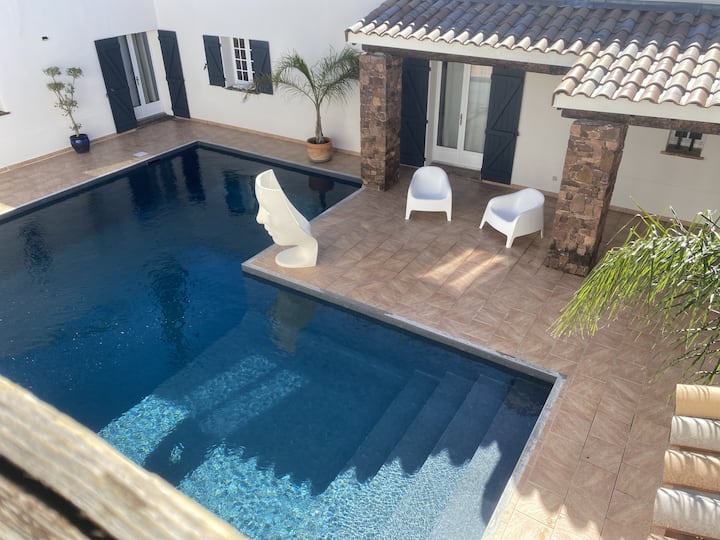 Appartement Avec Terrasse Et Accès Spa - La Crau