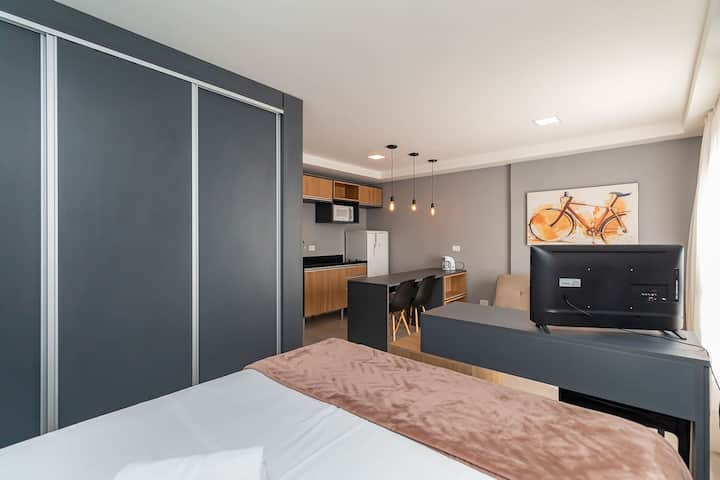 Studio Central Em Andar Alto - All1507 - Curitiba