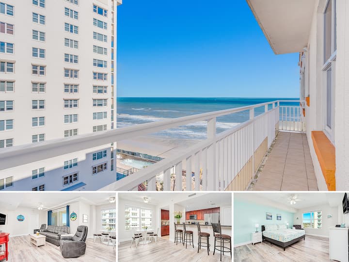 Ocean Side View-heatedpool-opus #802 - Daytona Beach Shores, FL