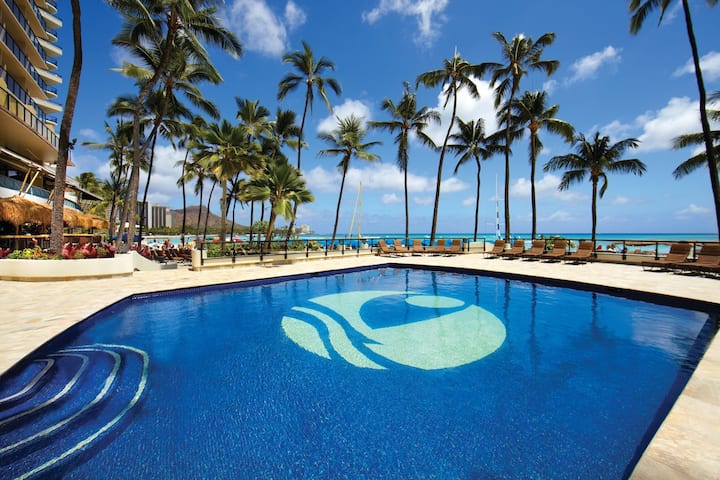 3x Partial Ocean View 1 Kb At Waikiki Beach Resort - 호놀룰루