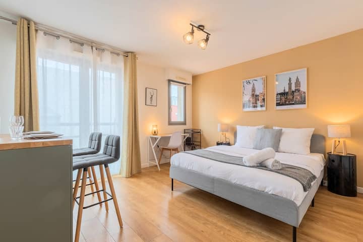 Lille Hypercentre Studio éQuipé Pour 2 Personnes ! - Lille, Fransa