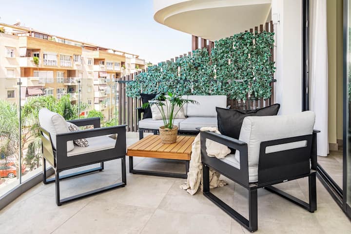 Inf3.3k - Stunning City Apartment Close To Beaches - Estepona